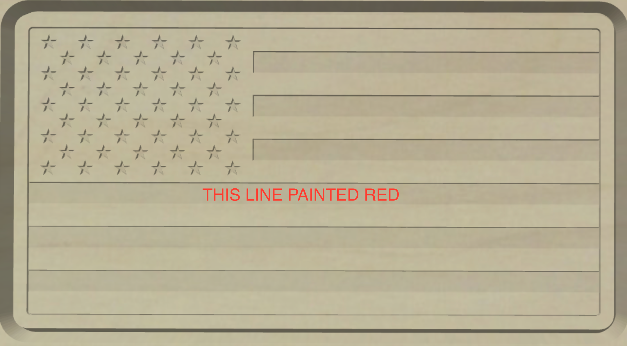 X - PERSONALIZABLE FLAG WITH THIN RED LINE – Hidden Defense LLC