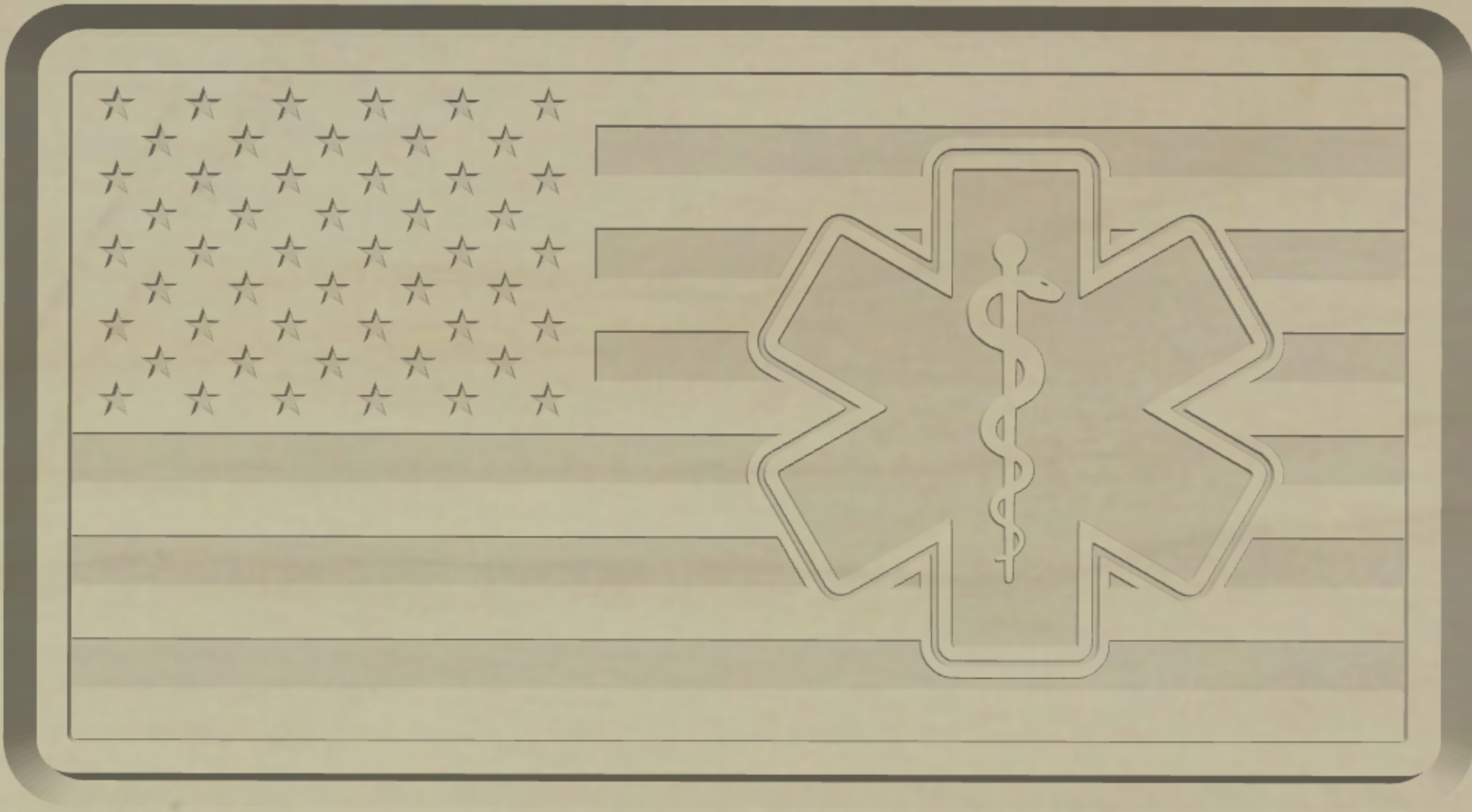 X - PERSONALIZABLE FIRST RESPONDER – Hidden Defense LLC